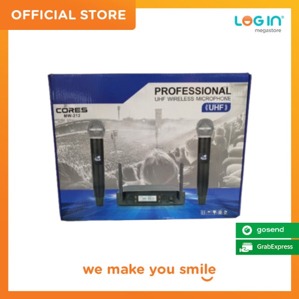 Jual Cores UHF Wireless Microphone MW212 | Shopee Indonesia