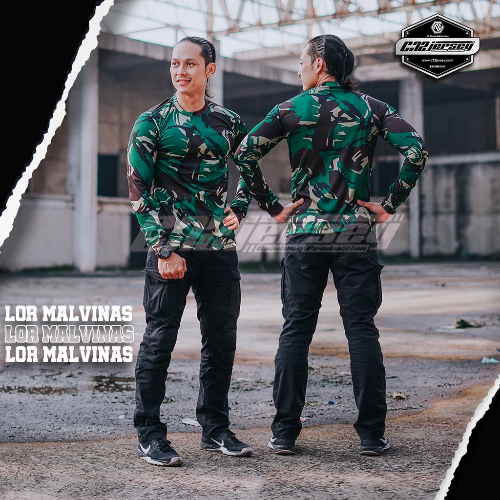 Jual KAOS LORENG LENGAN PANJANG SIZE BESAR MALVINAS, RIDER, NKRI ...