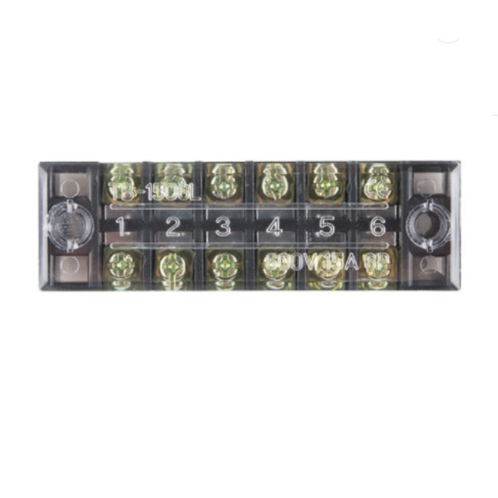 Jual TERMINAL BLOCK 6 POLE 15A 25A LARKIN | Shopee Indonesia
