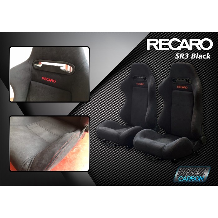 Jual Jok Racing Recaro SR3 hitam | Shopee Indonesia
