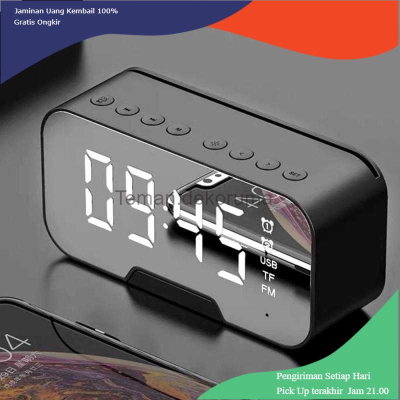 Jual TD - DEK Bannixing Jam Alarm Clock with Bluetooth Active Speaker ...