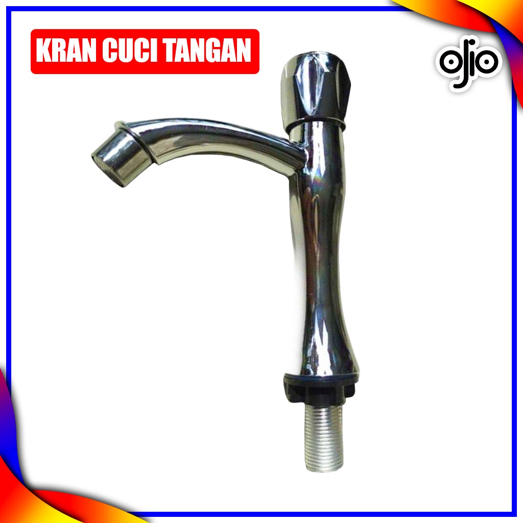 Jual OJIO - KRAN Wastafel Cuci Tangan / Keran Air Putar / Kran Wastafel ...