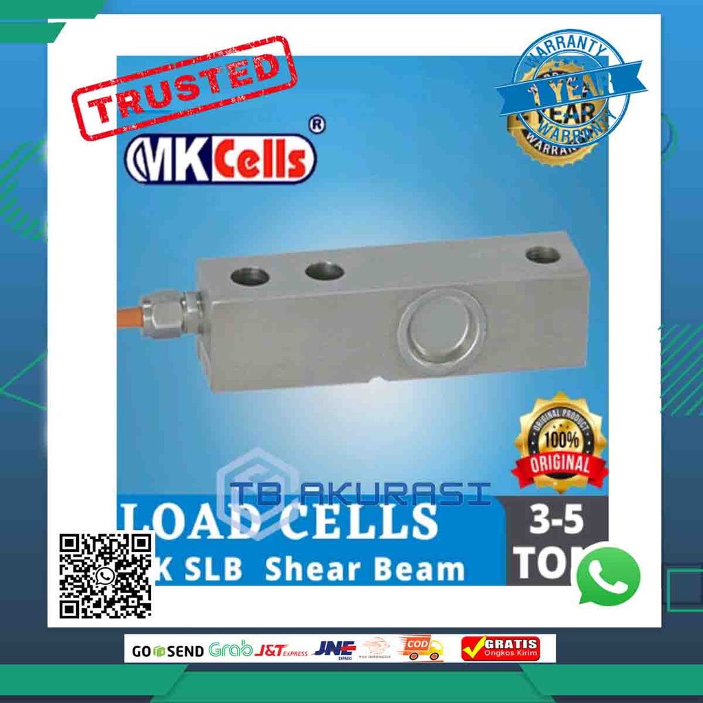 Jual LOAD CELL MK CELL SLB 3 ton- 5 ton New Original Garansi | Shopee ...