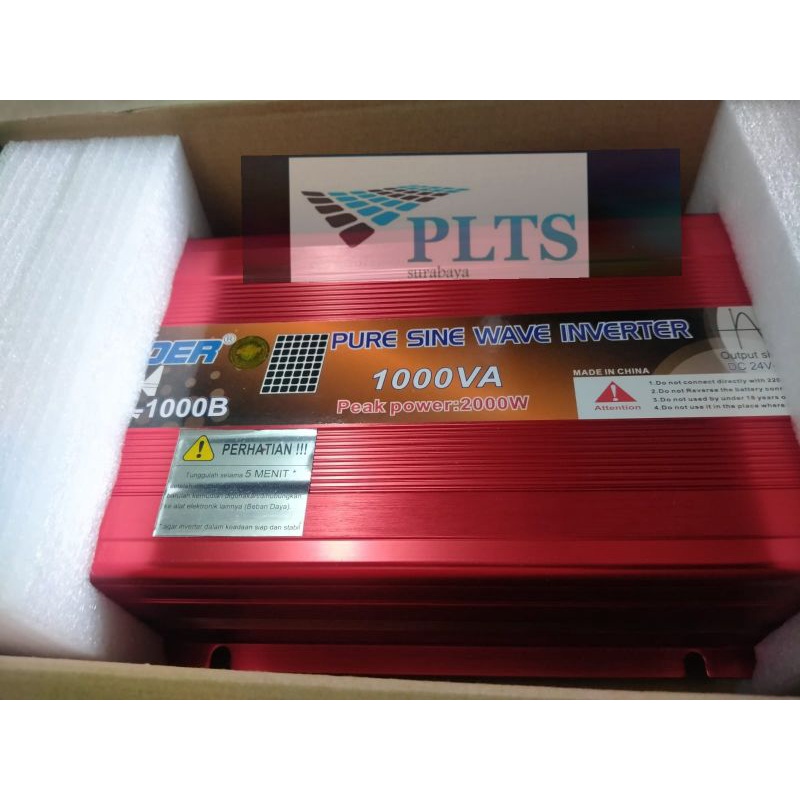 Jual Inverter PSW Suoer FPC1000B 1000va peak 2000w 24v 220vac | Shopee ...