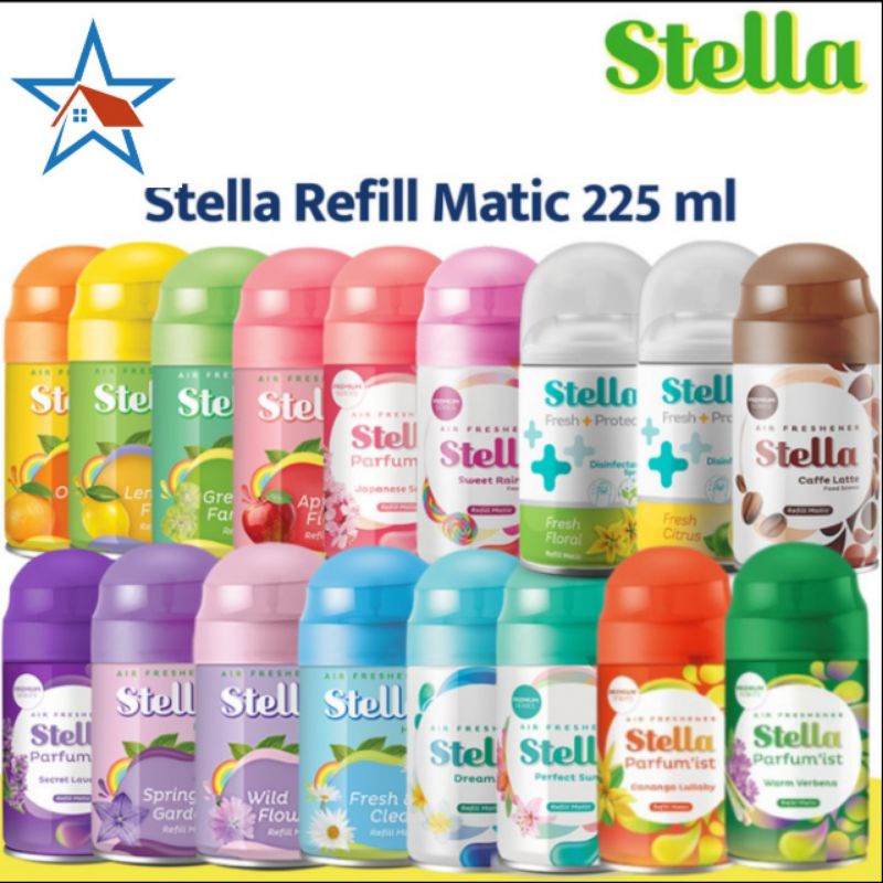 Jual Stella matic refil 225 ml | Shopee Indonesia