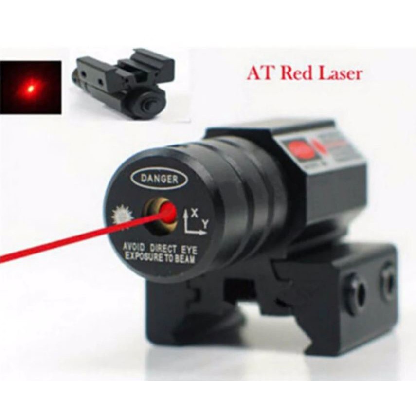Jual Lampu Laser Senapan Warna Merah Red Laser Scope Tactical Red Dot ...