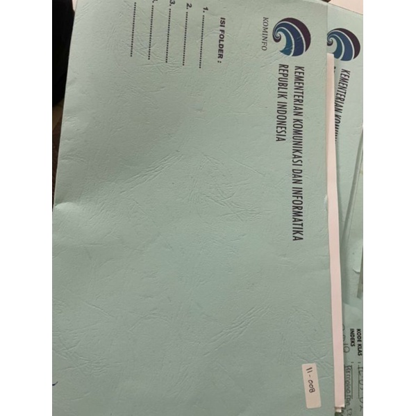 Jual Folder Kuping Arsip Logo BPS RI (by request) | Shopee Indonesia