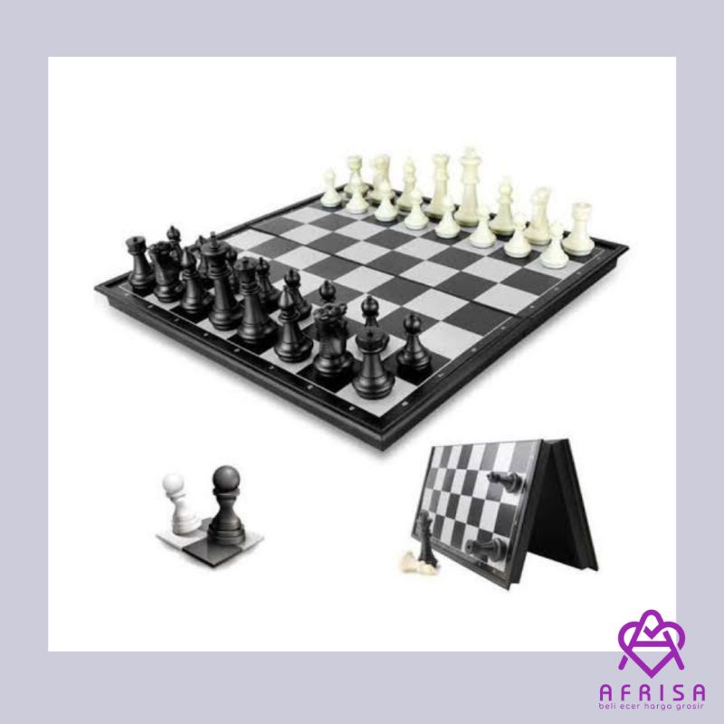 Jual PERMAINAN PAPAN CATUR BOARD GAME CHESS BOARD UKURAN SEDANG 36X36 ...