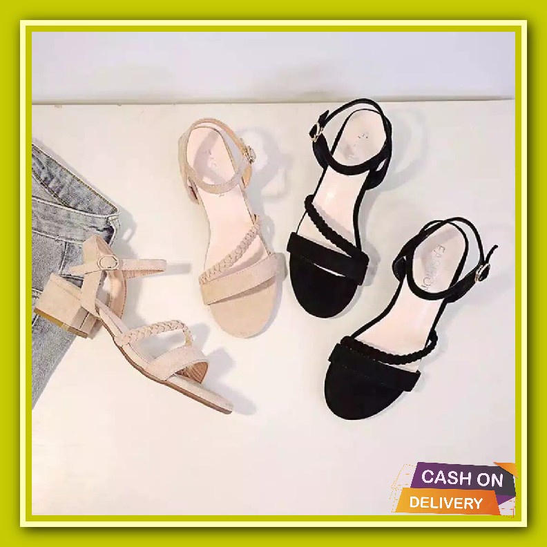 Jual Hils Wanita Kekinian Heels 2023 Sandal Hak Tahu 2022 Heals Terbaru ...