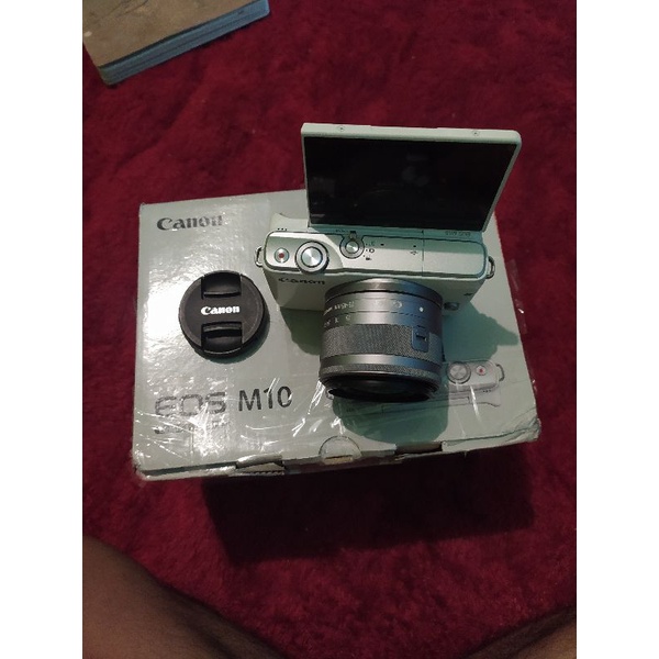 Jual Canon M10 mirrorless putih | Shopee Indonesia