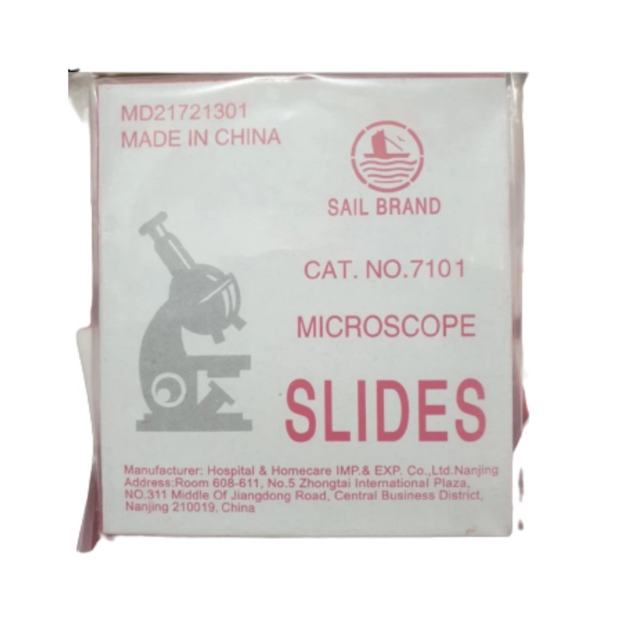 Jual Objek Glass Mikroskop Object Glass Microscope Slide Sail Brand ...
