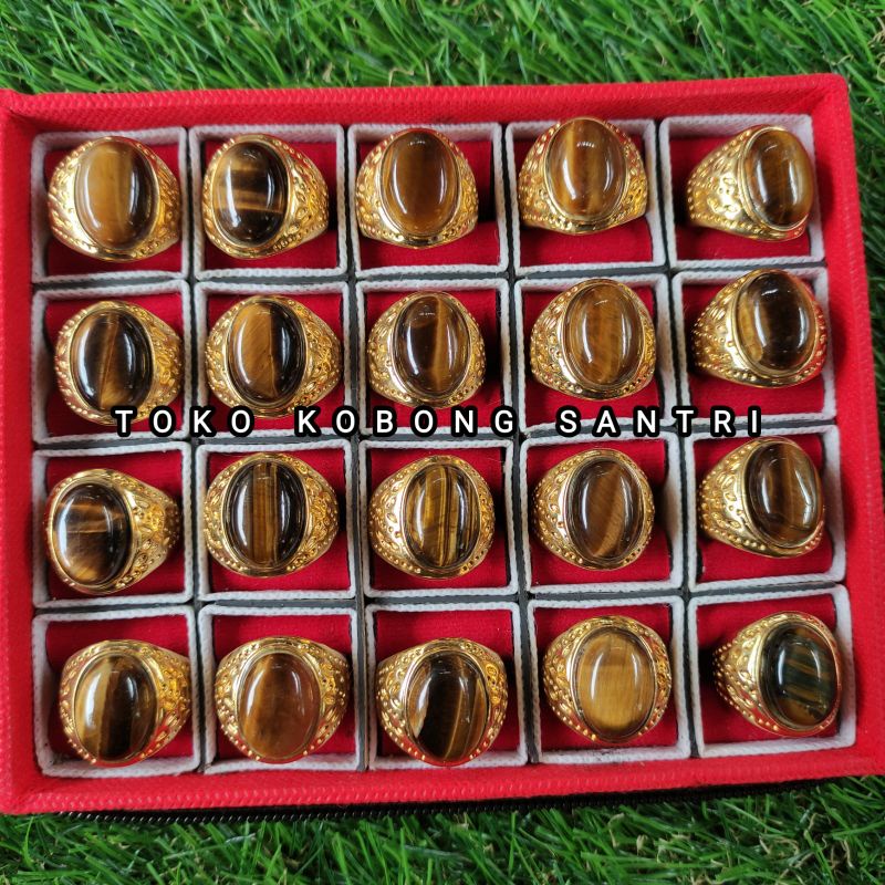 Jual Cincin Batu Akik Macan Lodaya (N) | Shopee Indonesia