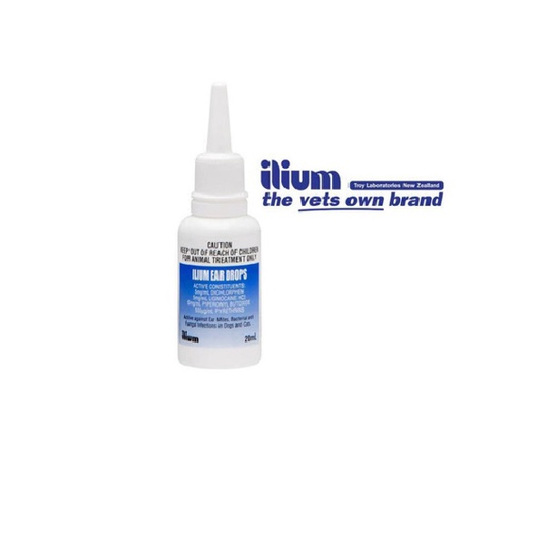 Jual Ilium Ear Drops 20Ml - Obat Tetes Telinga - Earmite, Bacterial ...