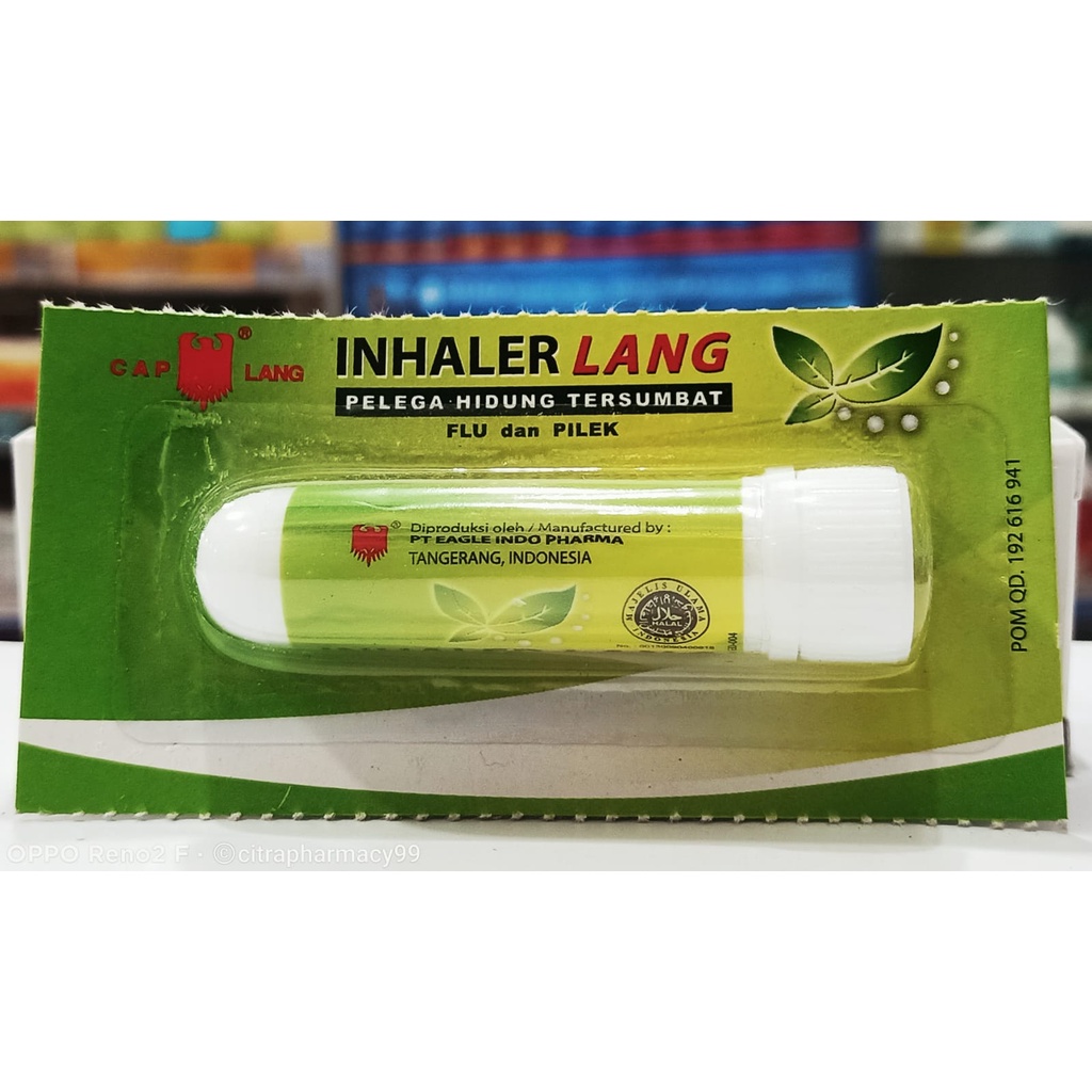 Jual Inhaler Lang Inhaler Cap Lang - Melegakan Hidung Tersumbat ...