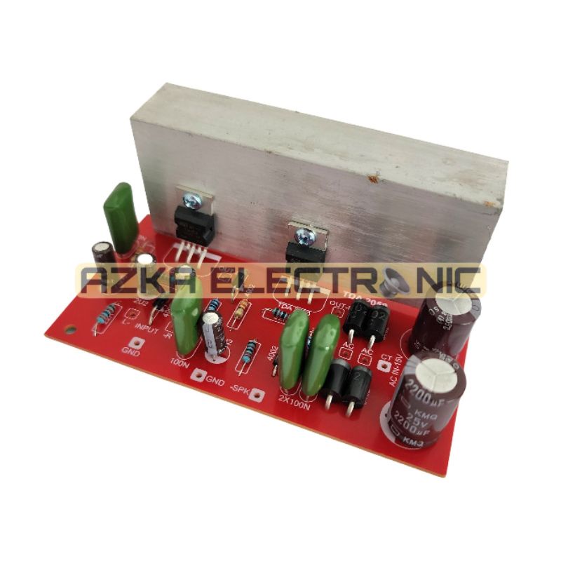 Jual Kit Power Amplifier Stereo TDA2030 TDA2050 AE-62 | Shopee Indonesia