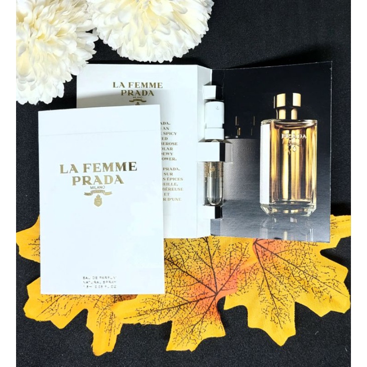 Jual Vial Perfume Parfum Original Tester Pr@d@ La Femme EDP | Shopee ...