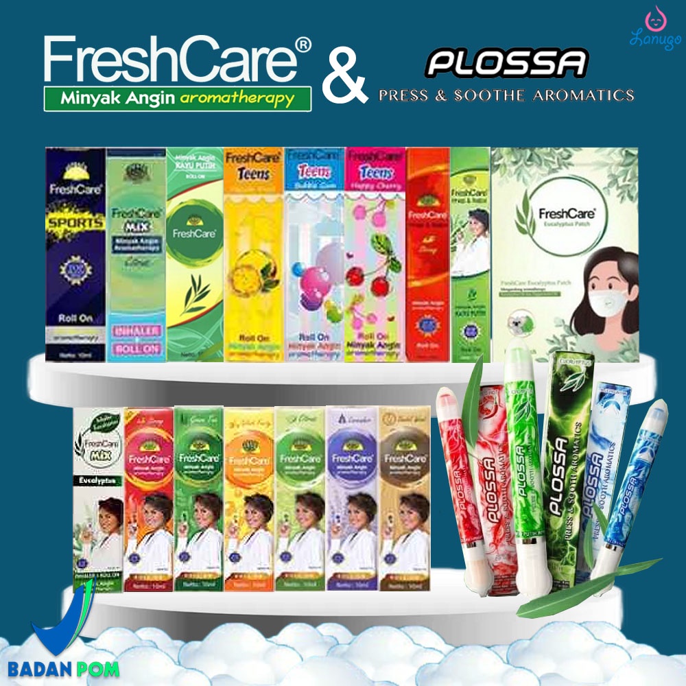 Jual Minyak Angin Plossa Press & Soot Aromatic Inhaler Kerokan ...