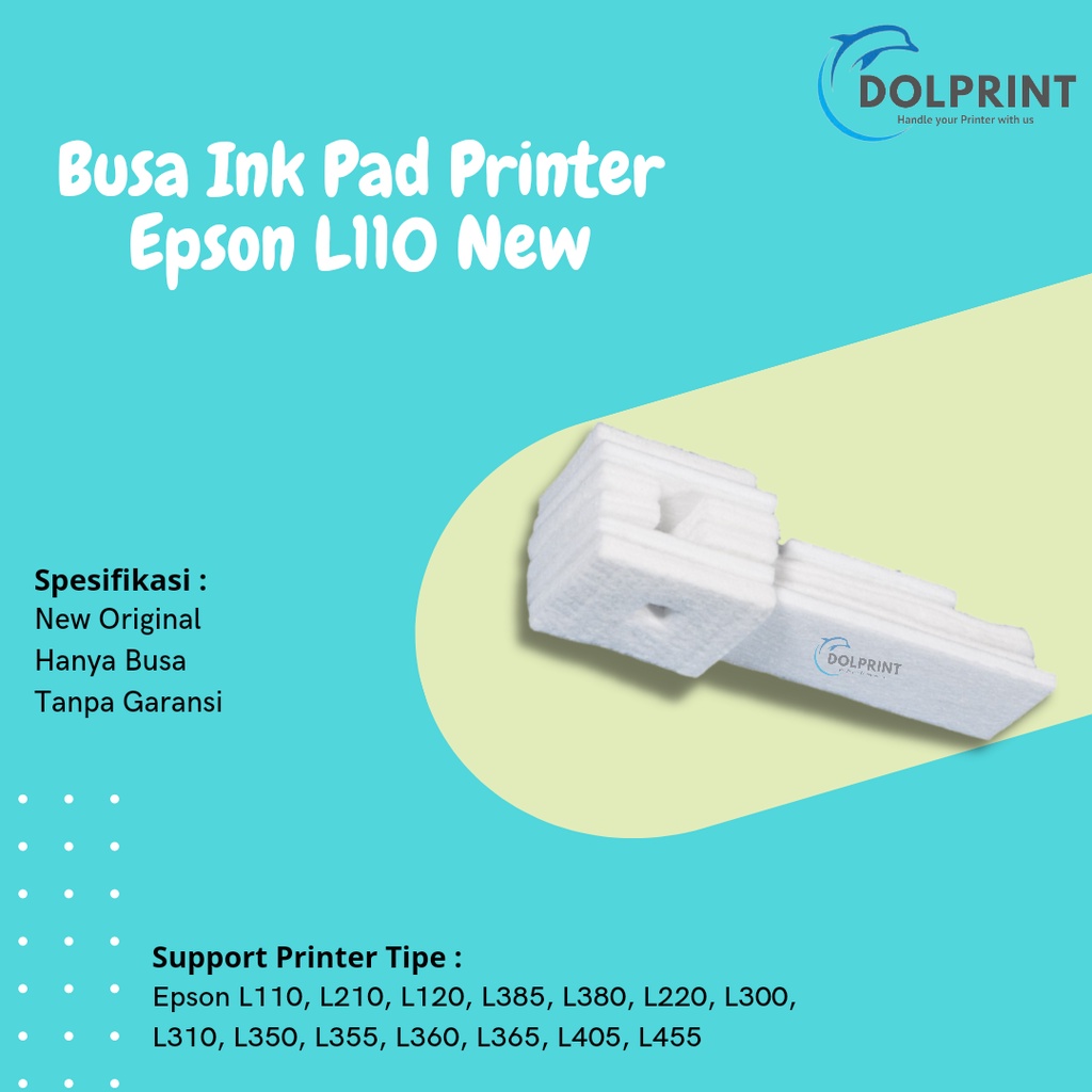Jual Busa Ink Pad Epson L110 L120 L210 L220 L300 L310 L350 L355 L360 ...