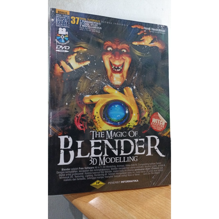 Jual (BEST SELLER) THE MAGIC OF BLENDER 3D MODELLING + DVD | Shopee ...