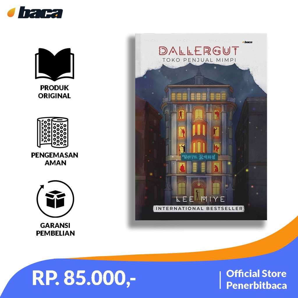 Jual Novel Dallergut : Toko Penjual Mimpi - Lee Miye | Shopee Indonesia