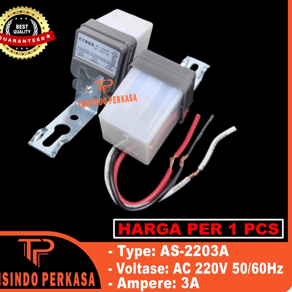 Jual Promo Sensor Cahaya Photo Foto Cell 3A (model Selcon) | Shopee ...