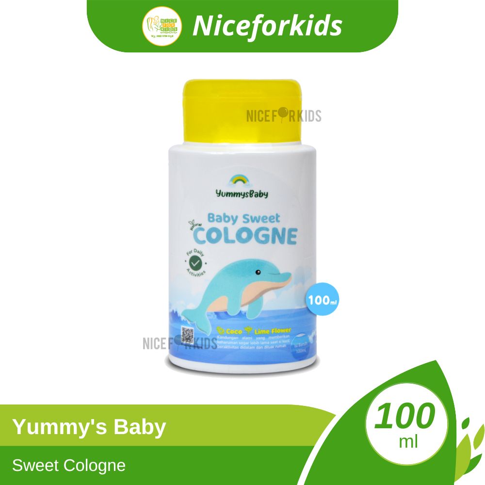 Jual Yummy's Baby Sweet Cologne 100 ml / Parfum Bayi 100 ml | Shopee ...