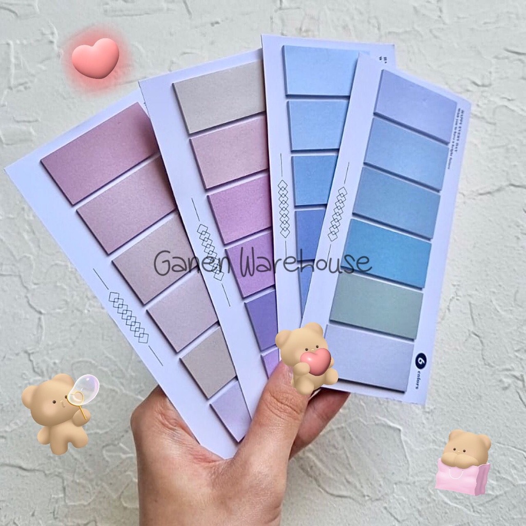 Jual [GW] Sticky Notes 120 Lembar Post It Notes Warna Warni | Shopee ...