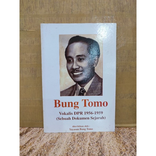 Jual Buku bung tomo vokalis DPR 1956 - 1959 ( sebuah dokumen sejarah ...