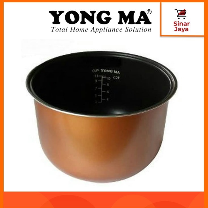 Jual YONG MA Panci Magic Com 2 Lt / Inner Pot Gold (TANPA KUPING ...
