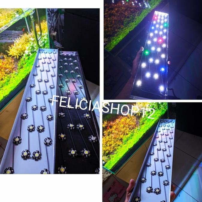 Jual Lampu Led Diy Hpl Aquarium Aquascape Rgb 36 Watt | Shopee Indonesia