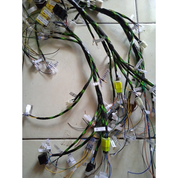 Jual KABEL BODY CB/GL100 TATANAN SET 3 JALUR RILAY PNP PANGKON BAWAH ...