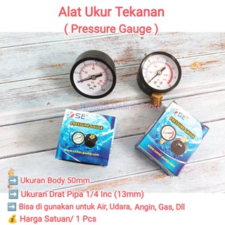 Jual Alat Ukur Pengukur Meteran Tekanan Angin Hidrolik Kompresor ...