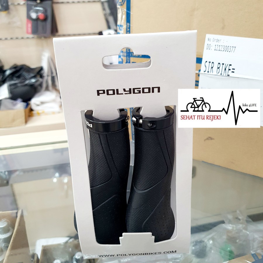 Jual HANDLE GRIP SEPEDA POLYGON COMFORT DUAL LOCK HAND GRIP | Shopee ...