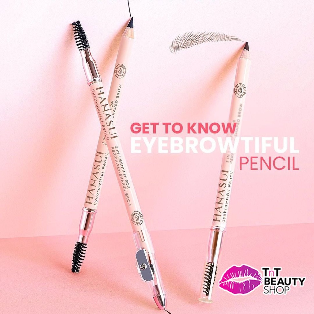 Jual Hanasui Eyebrowtiful Pencil - Pensil Alis - Brow | TnT Beauty Shop ...