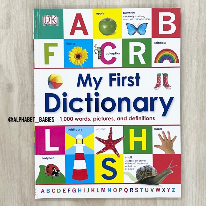 Jual Lubi Dk My First Dictionary - 1,000 Words, Pictures And ...