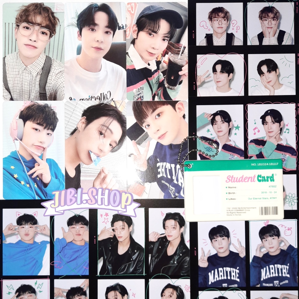 Jual (sharing) ateez hongjoong yunho yeosang san wooyoung jongho season ...