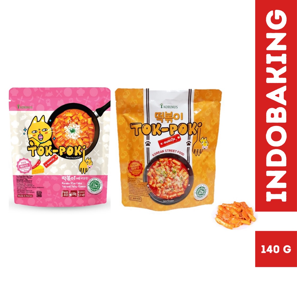 Jual Korinus K Bunsik Tokpoki / Tteokbokki / Toppoki / Tok Poki Pedas ...