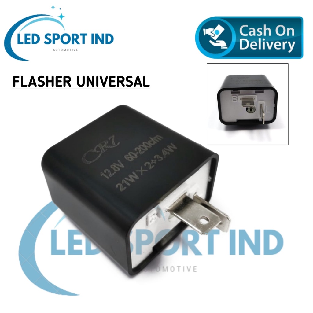 Jual FLASHER SEN MOTOR ADJUSTABLE CONTROL CEPAT LAMBAT KEDIPAN SEIN LED ...