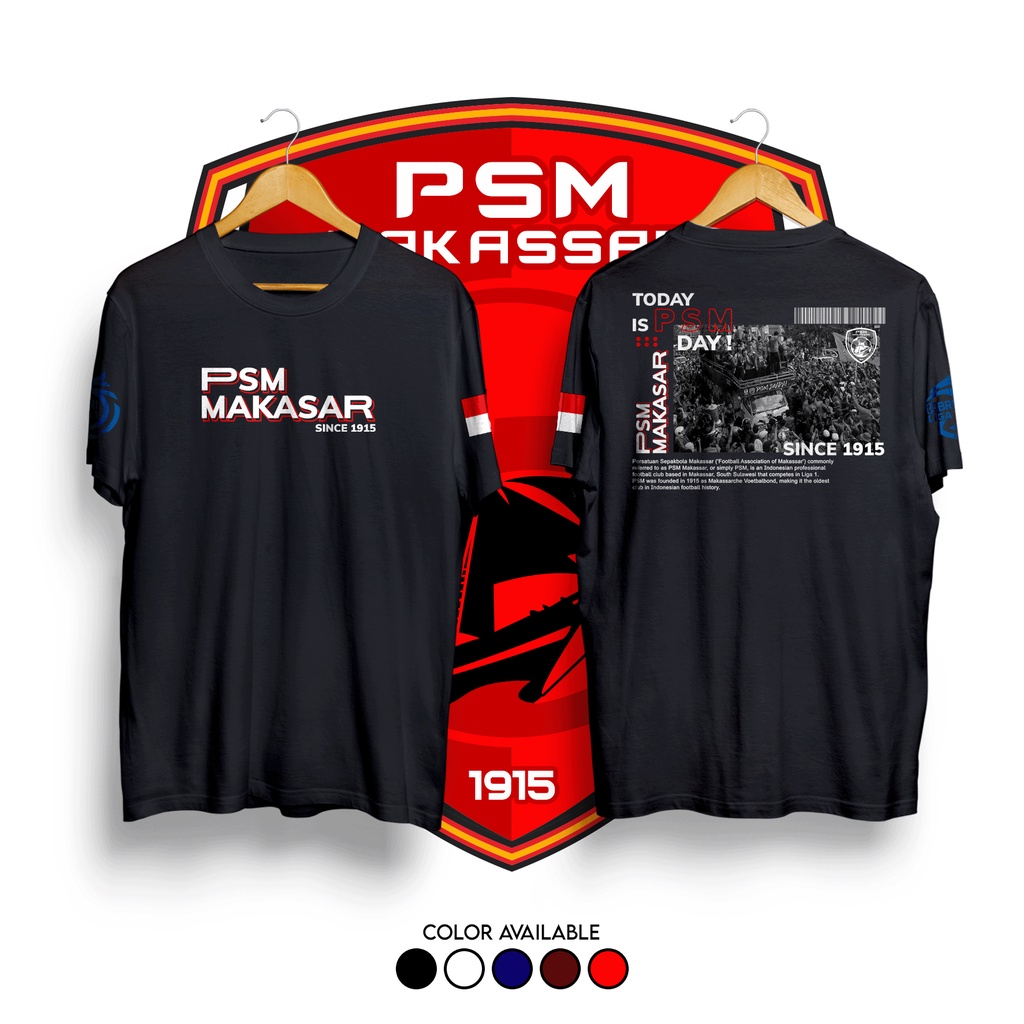 Jual Kaos PSM Makasar Cotton Combed 30s Size M-XXL Ultras The Macz Man ...