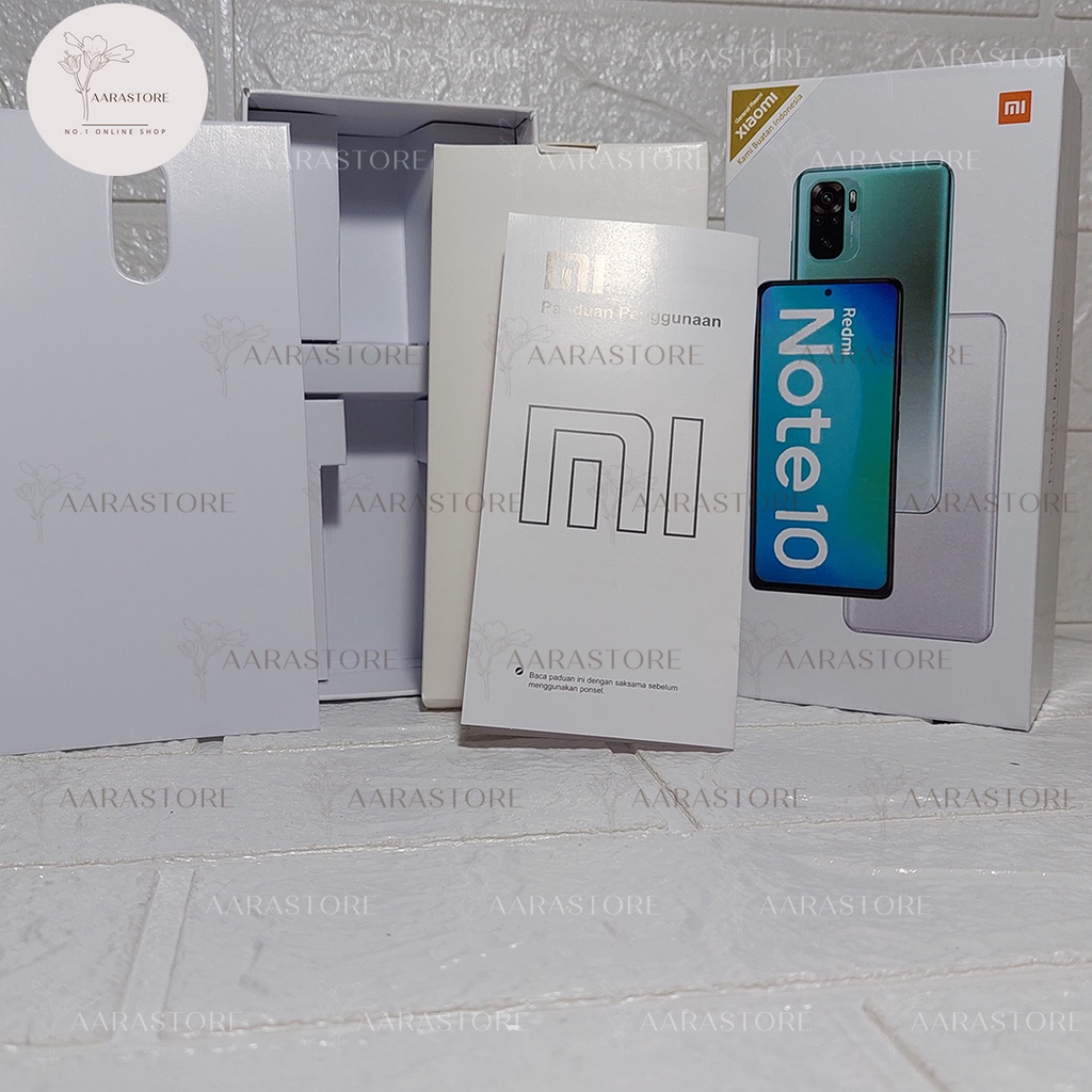 Jual DUS REDMI NOTE 10 FREE STIKER & FUll Aksesoris - Fullset - Dusbok ...