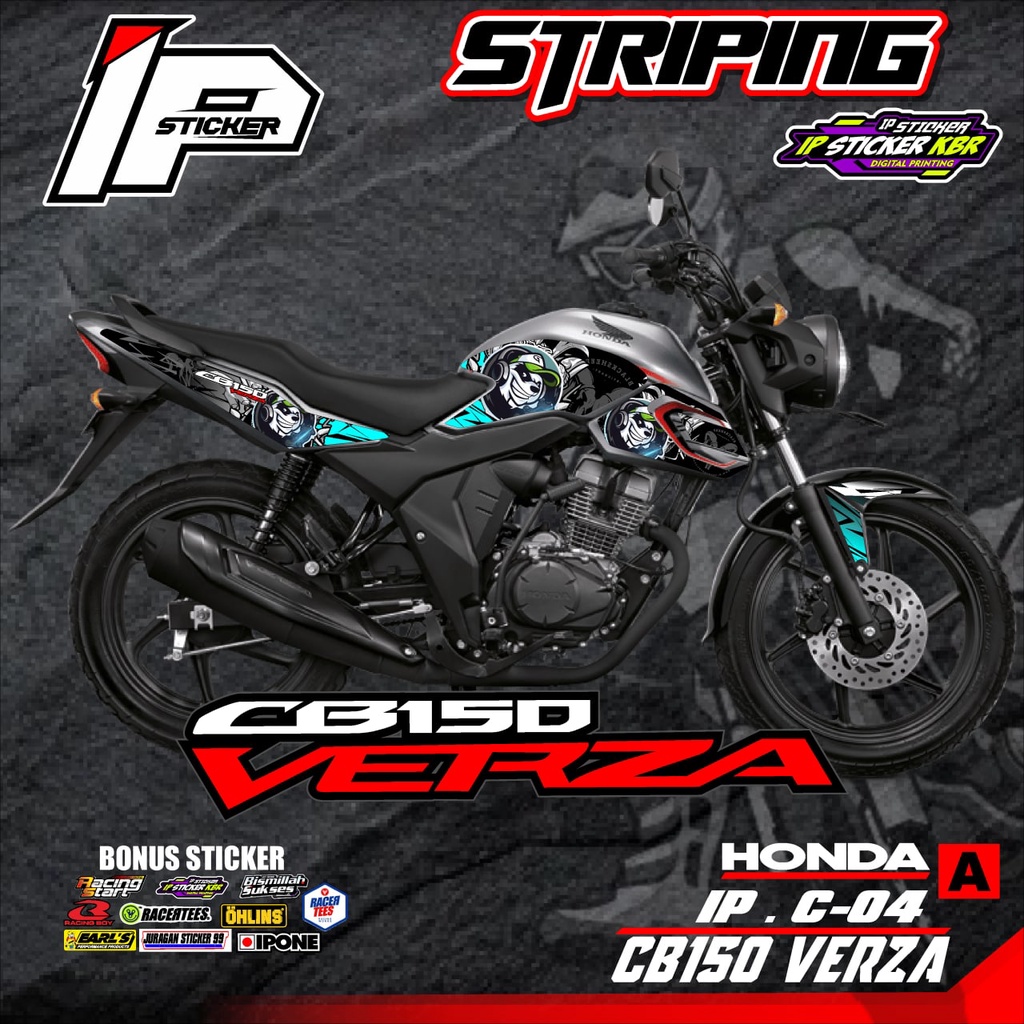 Jual (COD) STICKER STRIPING HONDA CB 150 VERZA sticker motor variasi ...