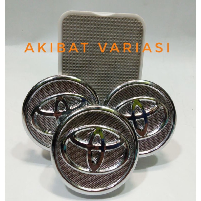 Jual Tutup Velg Roda Mobil Toyota Vios (Chrome) Dop Roda Mobil Toyota ...