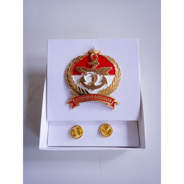 Jual emblem baret komponen cadangan/pin komcad | Shopee Indonesia