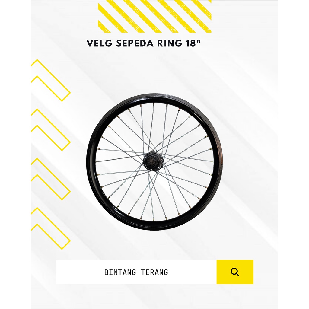 Jual Velg Sepeda Ring 18"/Velg Sepeda Ukuran 18 Inch/Velg Jadul Vintage ...