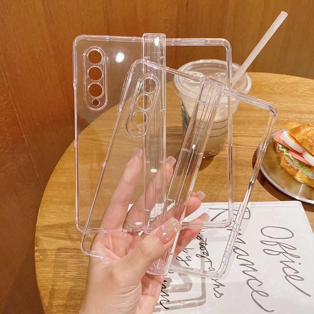 Jual Hard Clear Transparant Case Mid Cover SAMSUNG GALAXY Z FOLD 7 FOLD ...