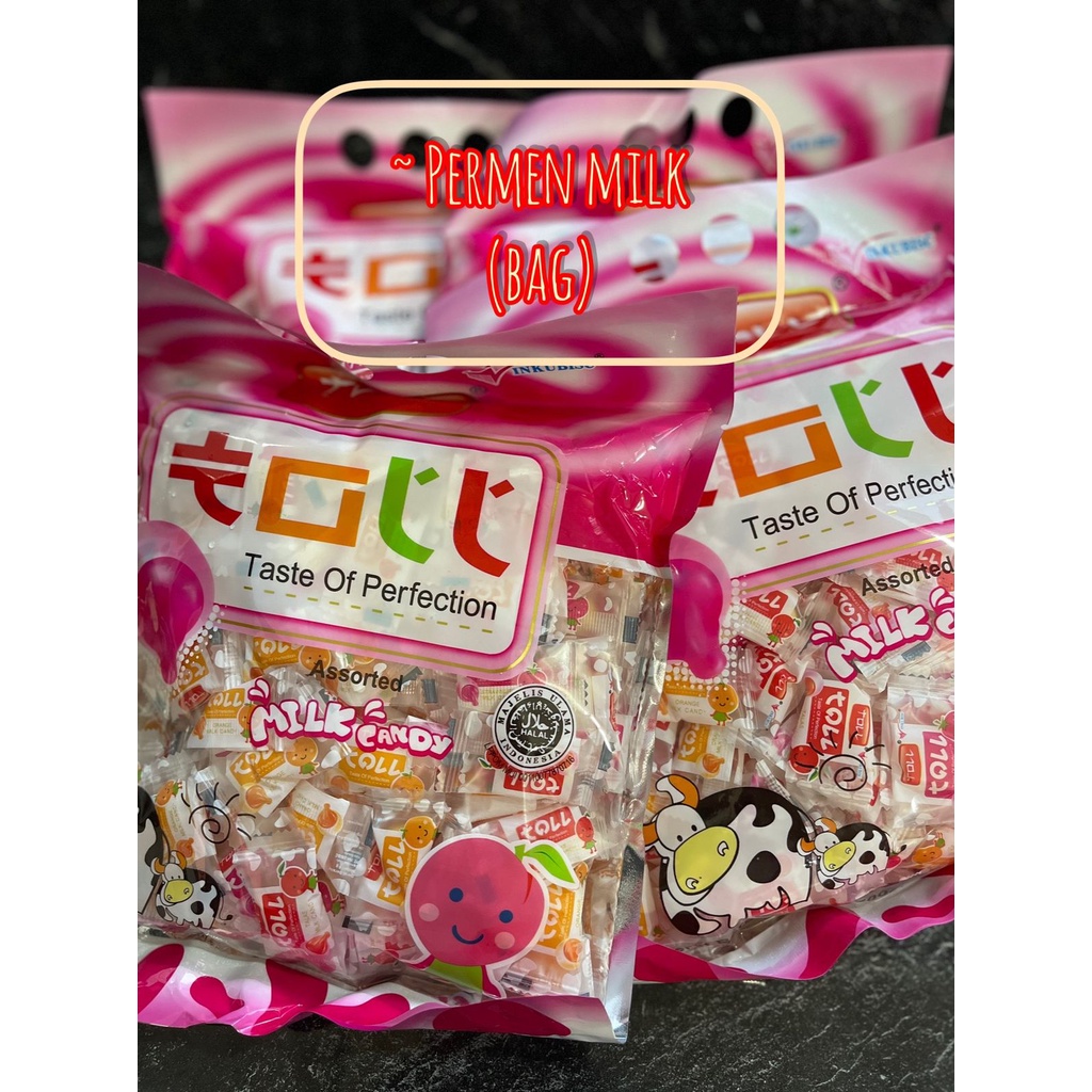 Jual Permen Milk / Milk Candy Toll (Bag) | Shopee Indonesia