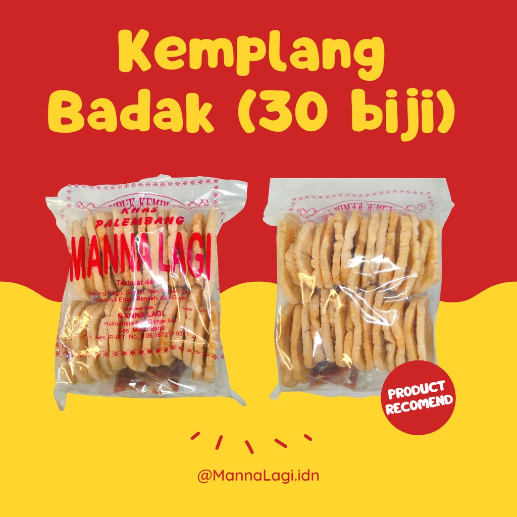 Jual KEMPLANG BADAK ( IKAN GABUS) SUPER- MANNA LAGI (ISI 30 BIJI ...