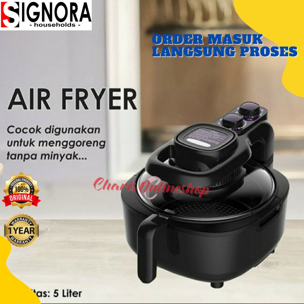Jual SIGNORA | Air Fryer [AGEN RESMI JAKARTA] | Shopee Indonesia