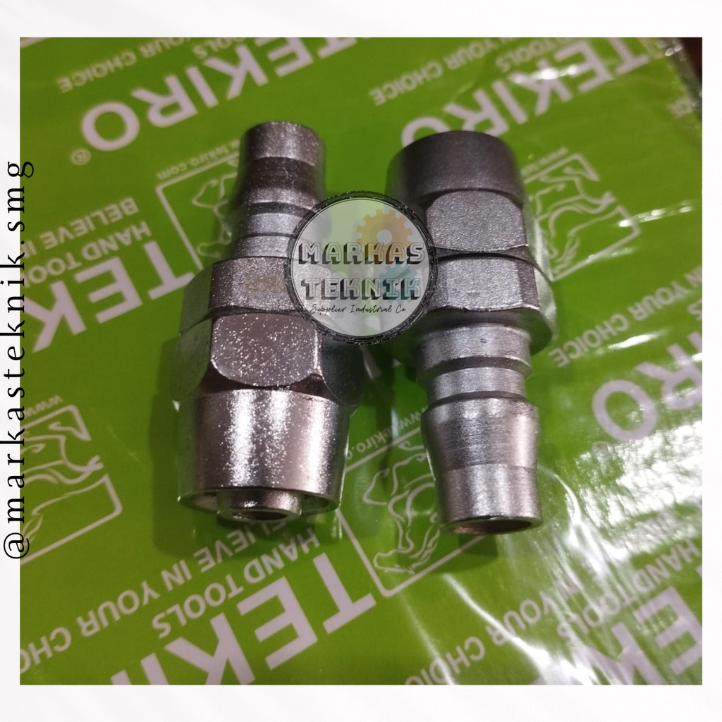 Jual TEKIRO Air Quick Coupler Plug 40PP / Coupler Angin Plug 40 PP | Shopee Indonesia