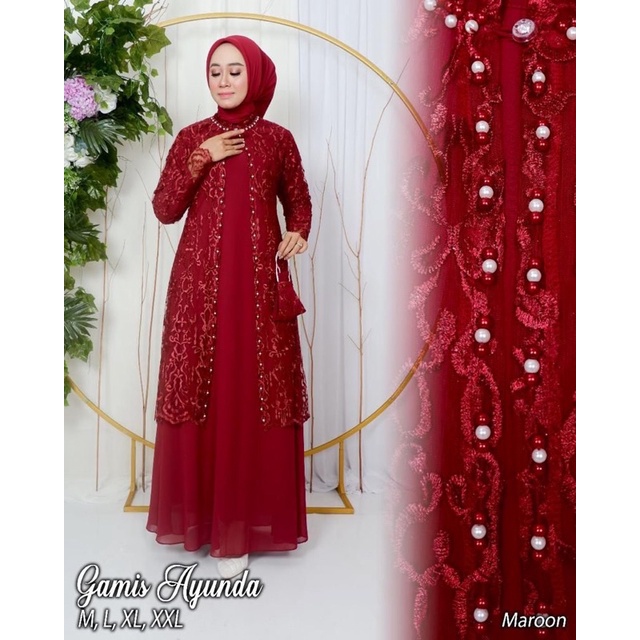 Jual READY GAMIS FULL PAYET|GAMIS TERBARU|GAMIS KEKINIAN|GAMIS ...